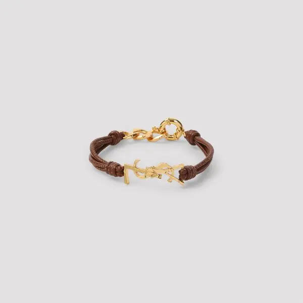Saint Laurent Multi-strand Cassandre Bracelet