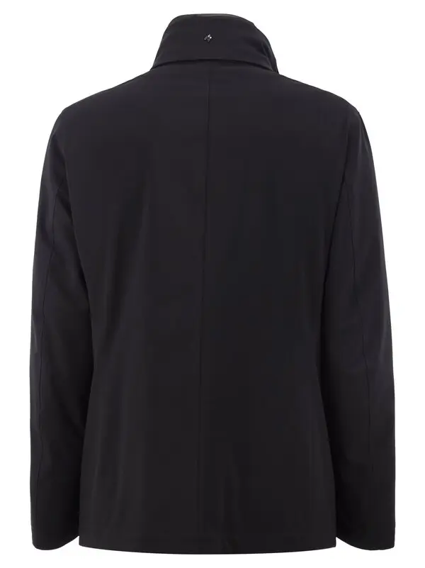 MONTECORE Stretch Technical Fabric Jacket With Detachable Inner Bib