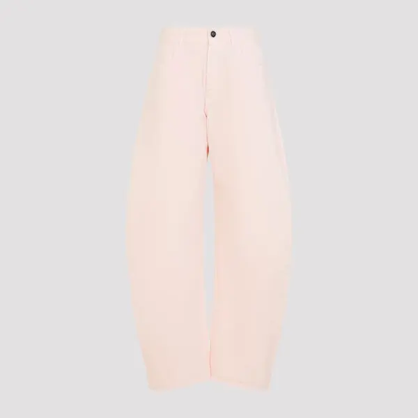 Alaïa Round Tinted Denim Trousers - Multicolor