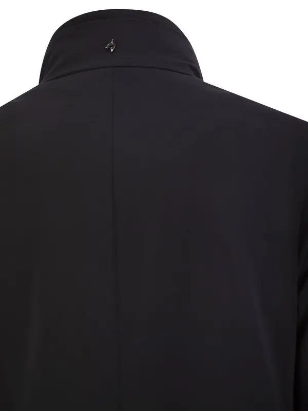 MONTECORE Double-breasted Coat With Detachable Inner Bib And Down Padding