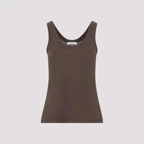 LEMAIRE Ribbed Tank Top - Gray