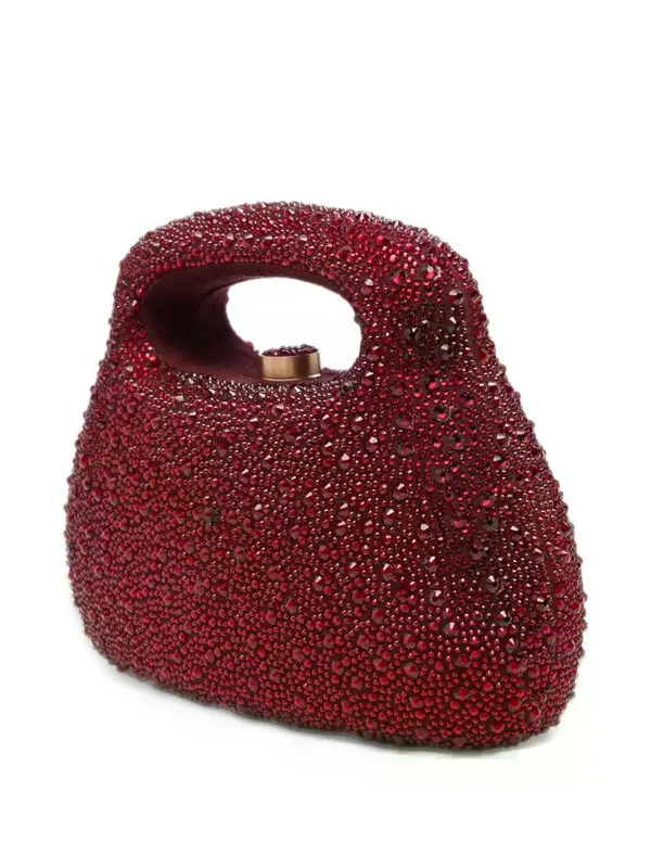 Cult Gaia Mimi Crystal-embellished Tote Bag - Red