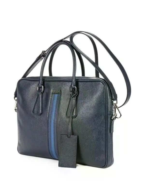 Prada Top-handle Leather Briefcase