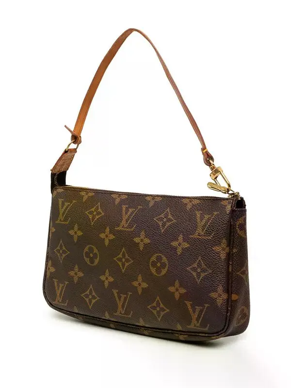 LOUIS VUITTON 1998 Monogram Pochette Accessoires Shoulder Bag