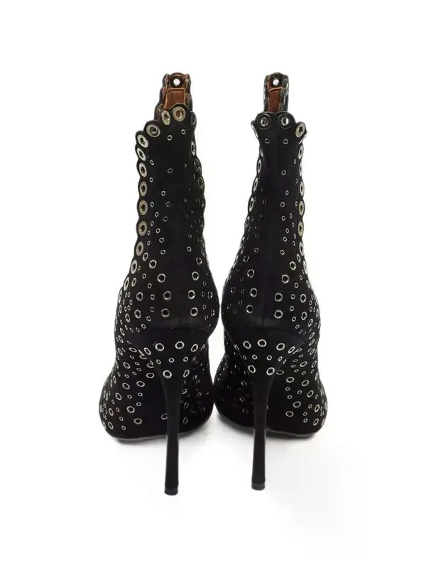 Alaïa Gomet Laser-cut Ankle Boots