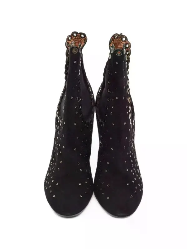 Alaïa Gomet Laser-cut Ankle Boots