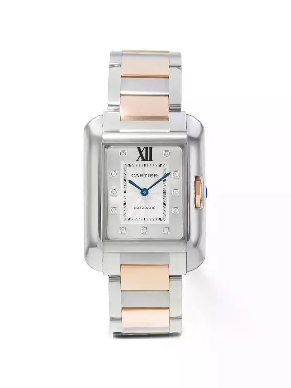 Cartier 2015 Tank Anglaise 29mm Watch - Silver