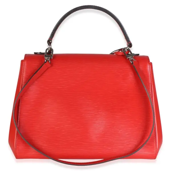 LOUIS VUITTON Coquelicot Epi Cluny Mm - Red