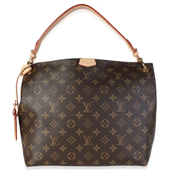LOUIS VUITTON Pivone Monogram Canvas Graceful Pm - Brown