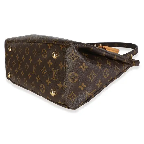 LOUIS VUITTON Pink Monogram Canvas Pallas Mm - Brown