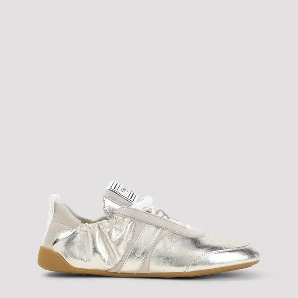 Chloé Kick Sneakers - Silver