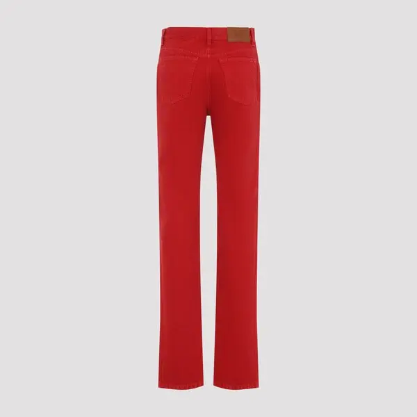 Chloé Cotton Pants - Red