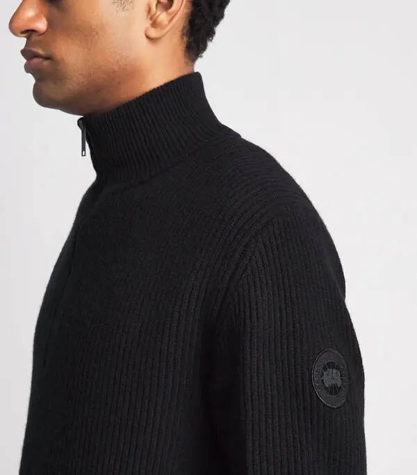 Canada Goose Merino Mckinney Quarter-zip Sweater