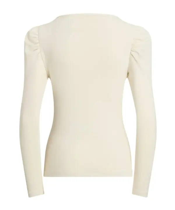 Ralph Lauren Puffed-sleeve Square T-shirt
