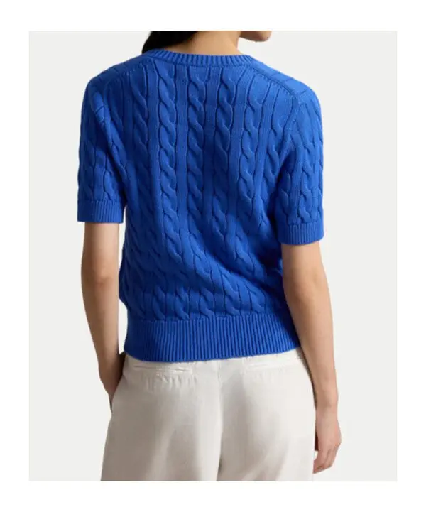 Polo Ralph Lauren Polo Pony-embroidered Cable-knit Cardigan