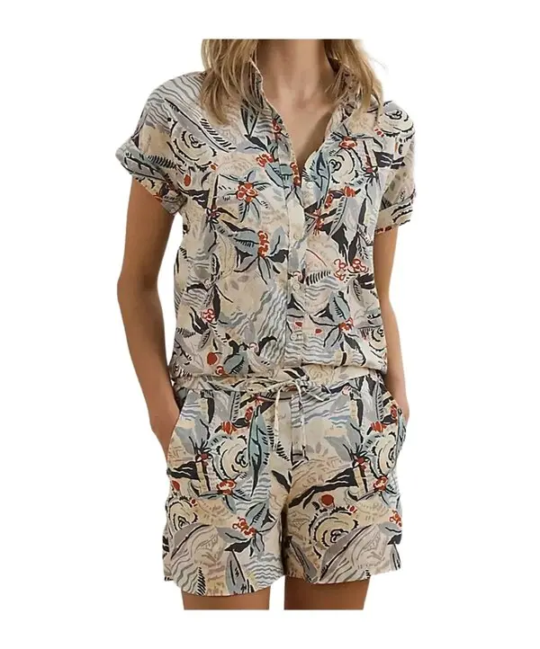 Ralph Lauren Floral Print Short-sleeve Top - Multicolor