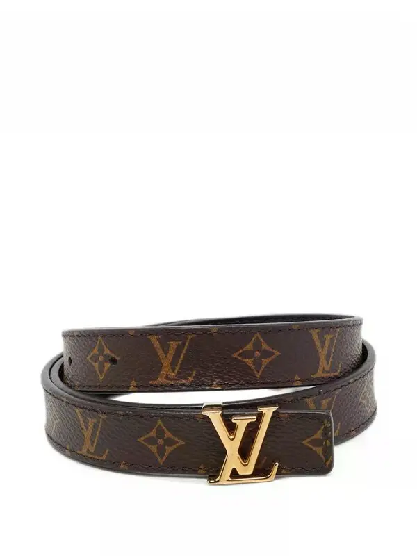 LOUIS VUITTON 2022 Initiales Monogram Canvas Belt
