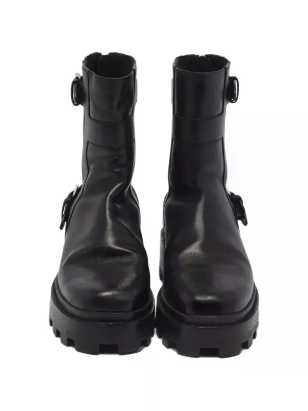 Hermès Jaimy Leather Ankle Boots