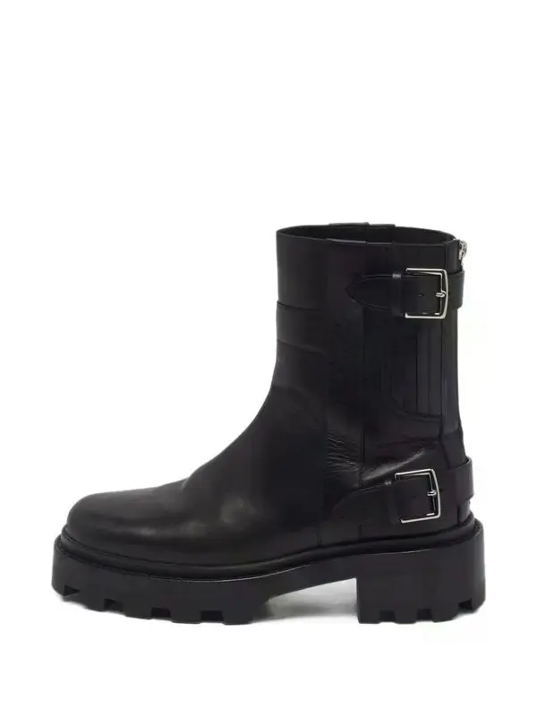 Hermès Jaimy Leather Ankle Boots