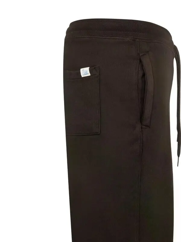MERZ B. SCHWANEN Drawstring Track Pants - Brown