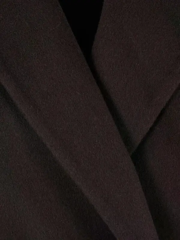 Kiton Belted Double-breasted Coat