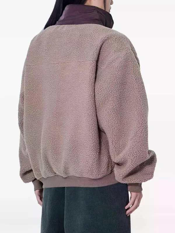 ENTIRE STUDIOS Fleece Snap-button Sweater