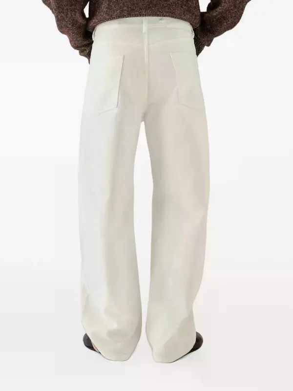 Jacquemus The Mirada De-nîmes Curved Denim Pants
