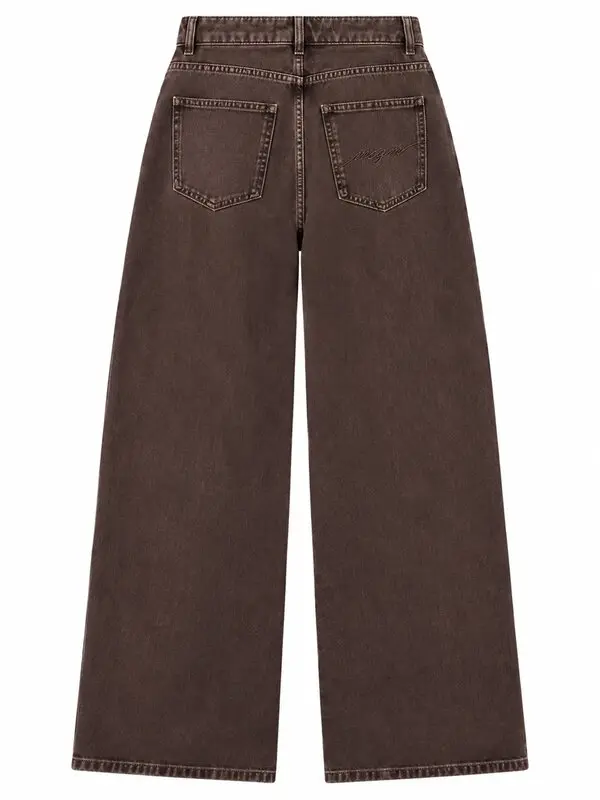 MSGM Jeans Wide Leg In Cotone