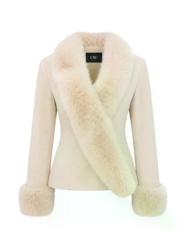 OW X Revolve Maeve Faux-fur Trim Maeve Jacket