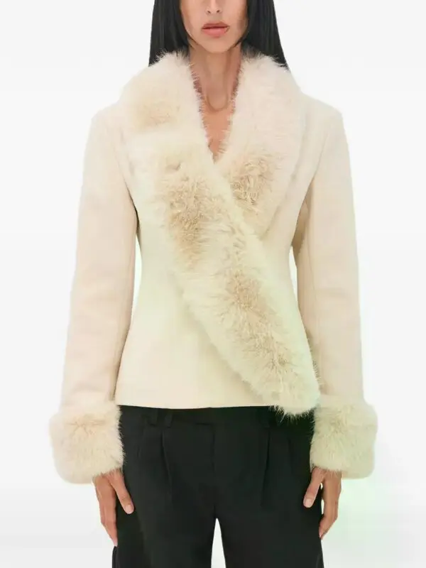 OW X Revolve Maeve Faux-fur Trim Maeve Jacket
