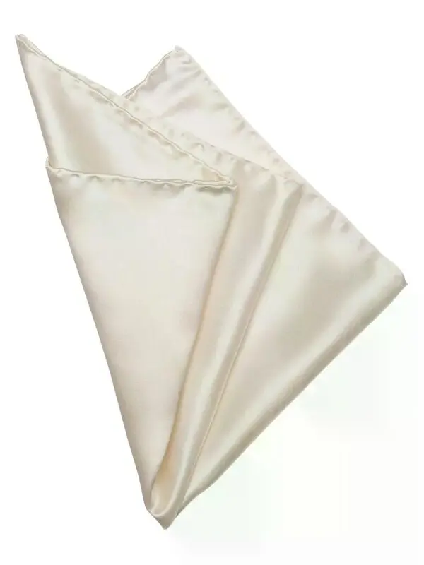 ELIZABETTA Monte Cristo Pocket Square - Neutrals