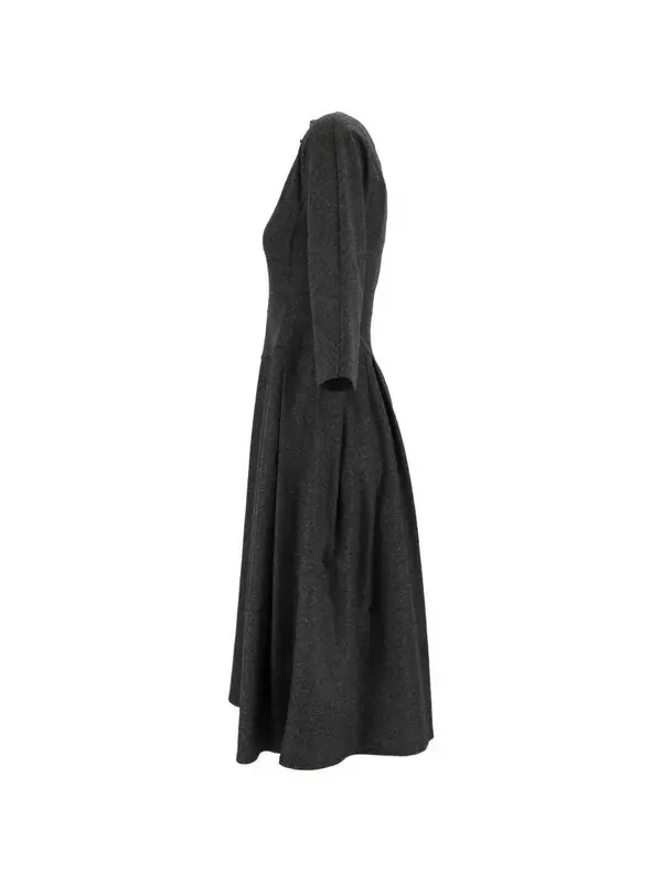 Max Mara Tania Pleated Midi Dress