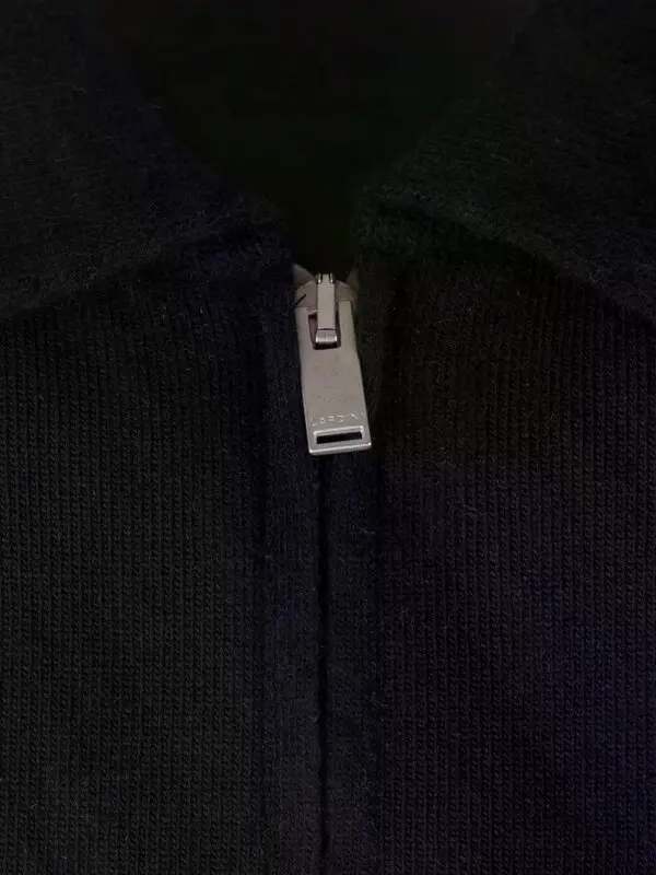 LARDINI Zip-up Knitted Cardigan