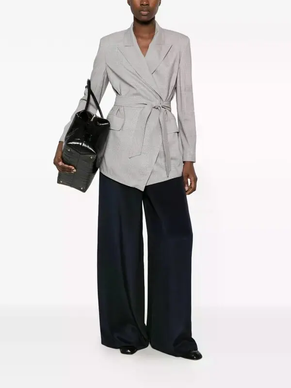 Max Mara Glen Plaid Wool Jacket