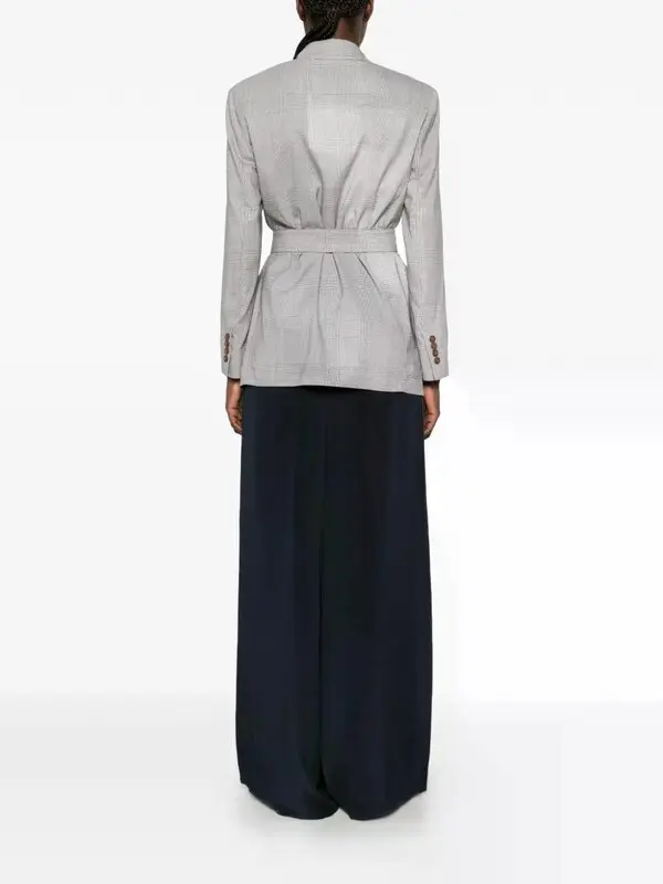 Max Mara Glen Plaid Wool Jacket