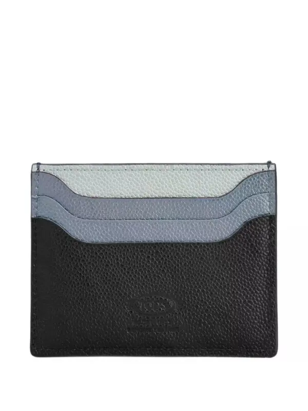 TOD'S Card Holder In Leather - Black