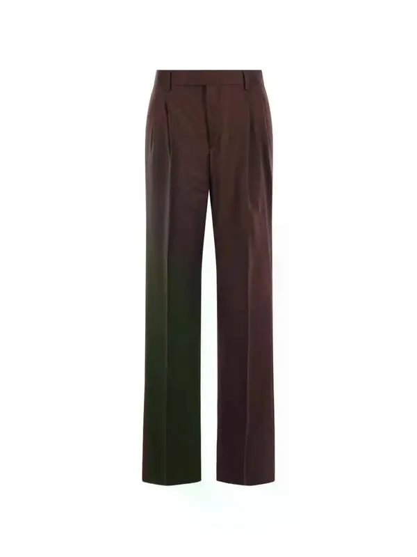 LARDINI Pleated Trousers - Brown
