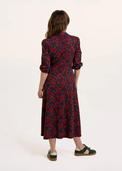 BRAKEBURN Elm 3/4 Sleeve Collared Dress