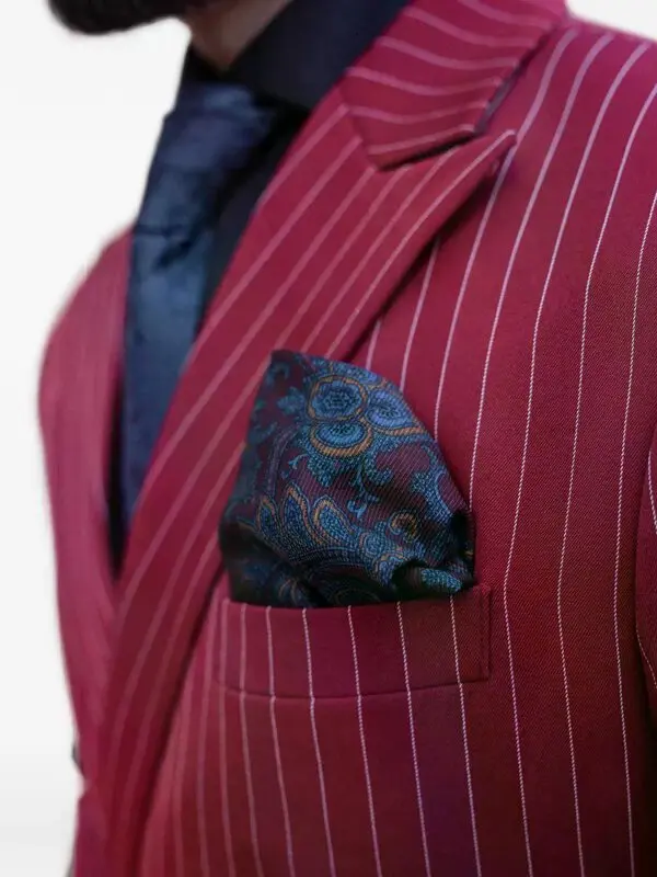 ELIZABETTA Lario Double-sided Pocket Square