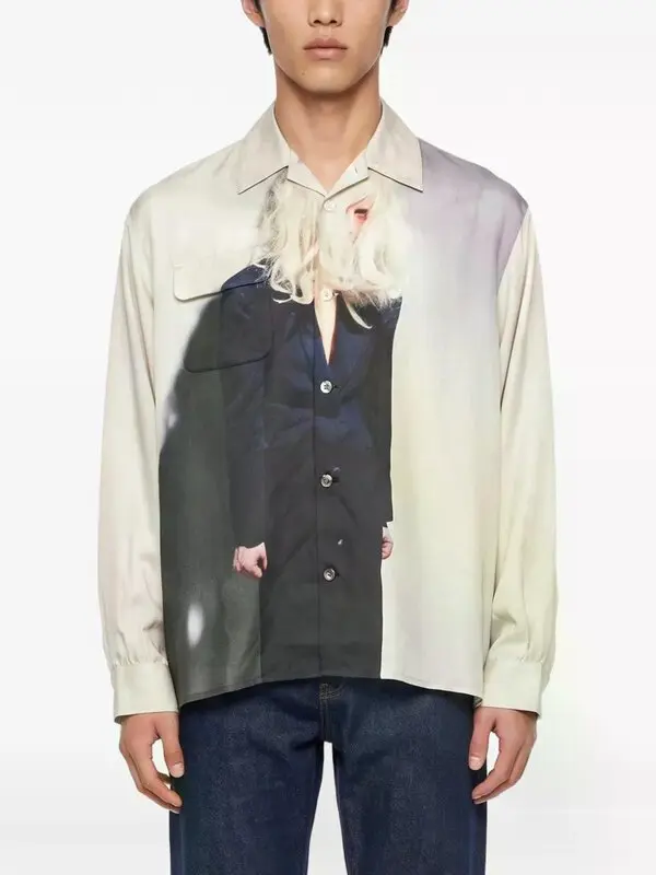 Undercover Graphic-print Button-up Shirt