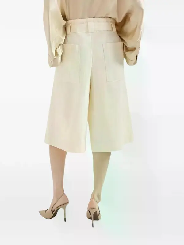 Brunello Cucinelli Belted Pleated Trousers