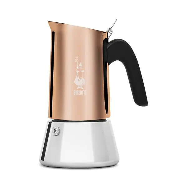 BIALETTI Venus & Stainless Steel Moka Pot, 6 Cup - Copper