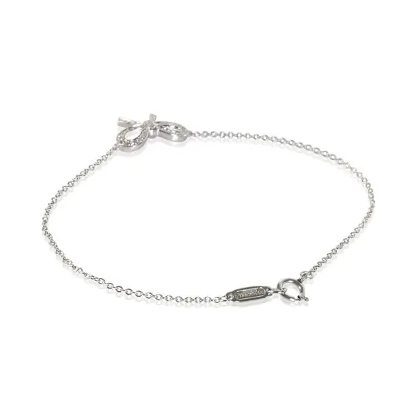 Tiffany & Co. Diamond Bow Bracelet