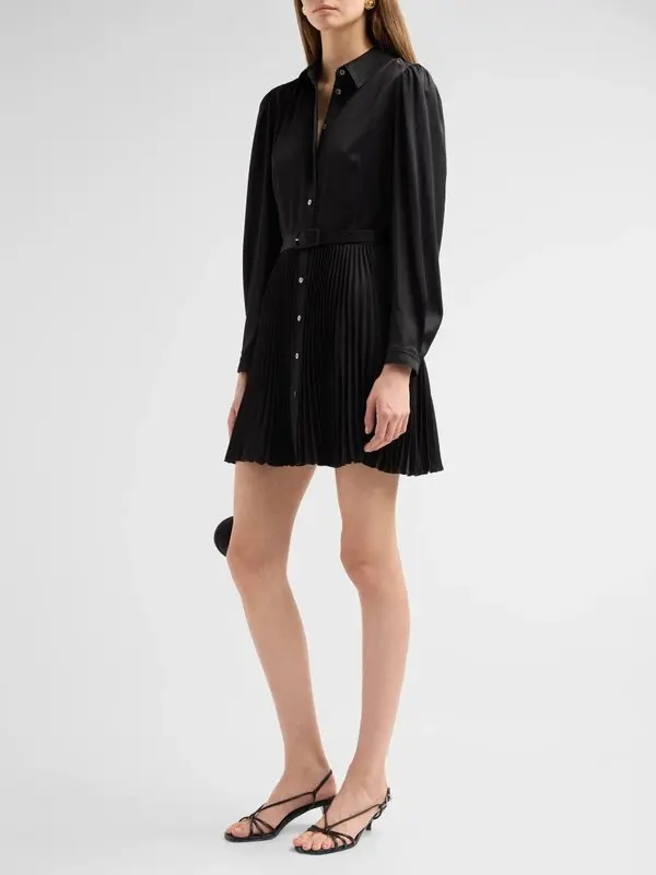 Cinq À Sept Reynolds Belted Mini Shirtdress