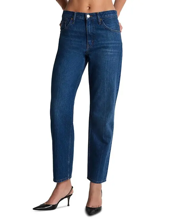 RE/DONE Ollie Cotton Mid Rise Boyfriend Jeans