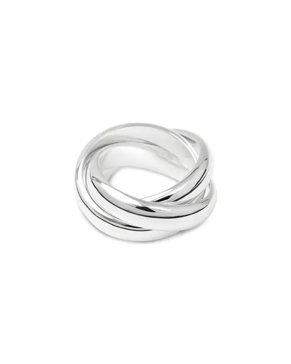 LIÉ STUDIO Sofie Sculptural Layered Band Ring