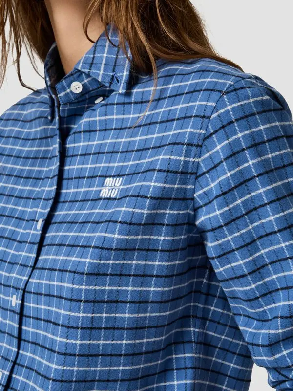 Miu Miu Flannel Shirt