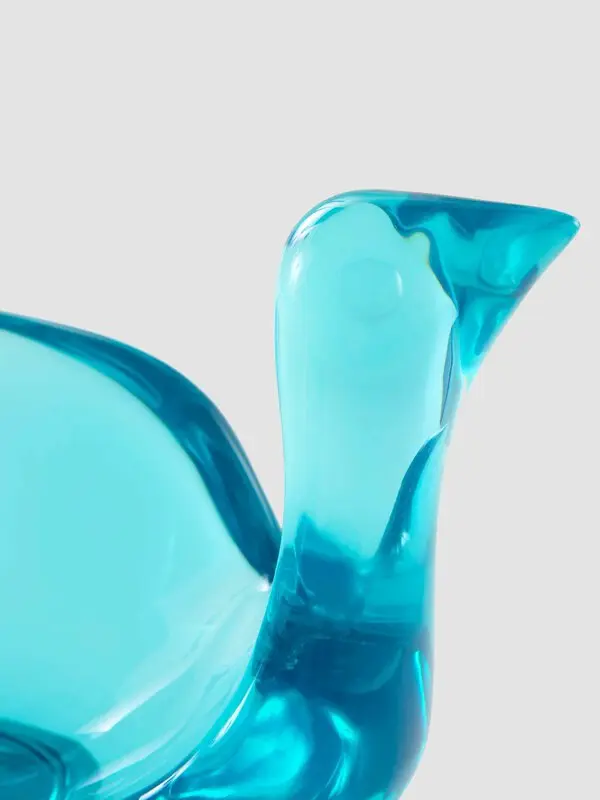 Jonathan Adler Acrylic Bird Pedestal Bowl