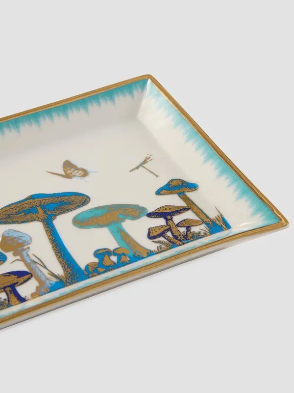 Jonathan Adler Botanist Mushroom Rectangle Tray