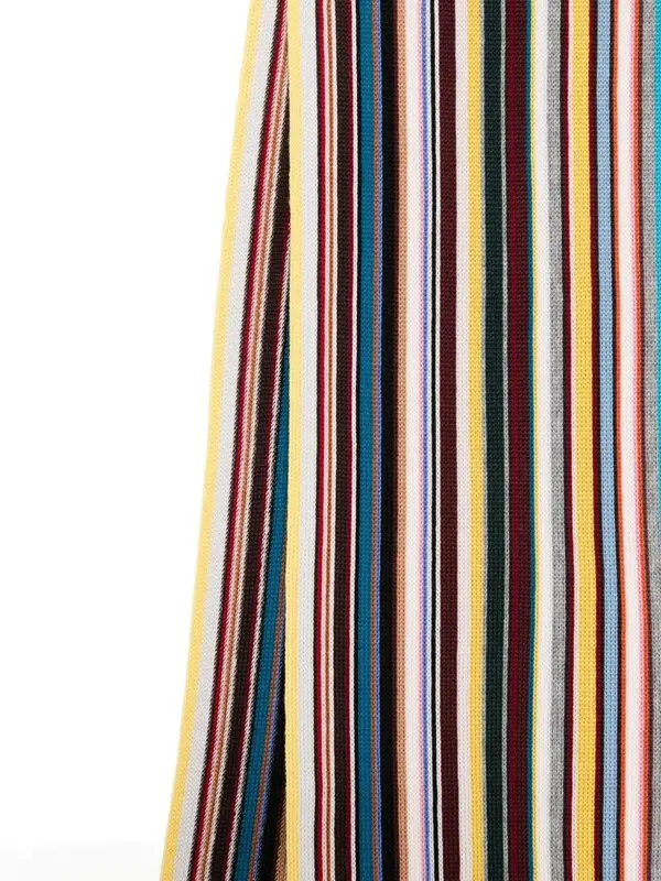 Paul Smith Striped Wool Scarf